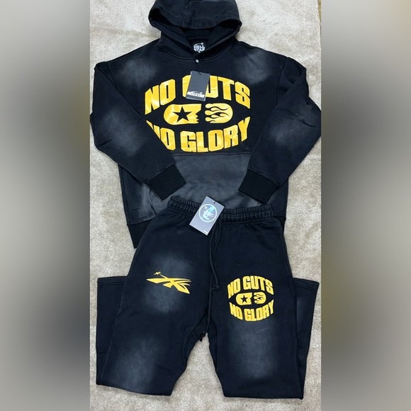 Hellstar | Sweaters | Hellstar No Guts No Glory Sweatsuit | Poshmark